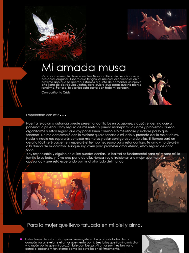 Mi Amada Musa | PDF | Amor