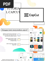 CapCut - Panduan Lengkap Untuk Pemula | PDF