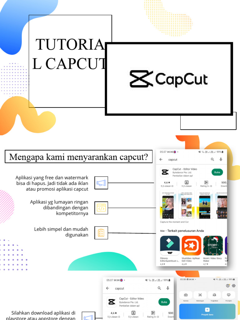 Tutorial Capcut | PDF | Komputer