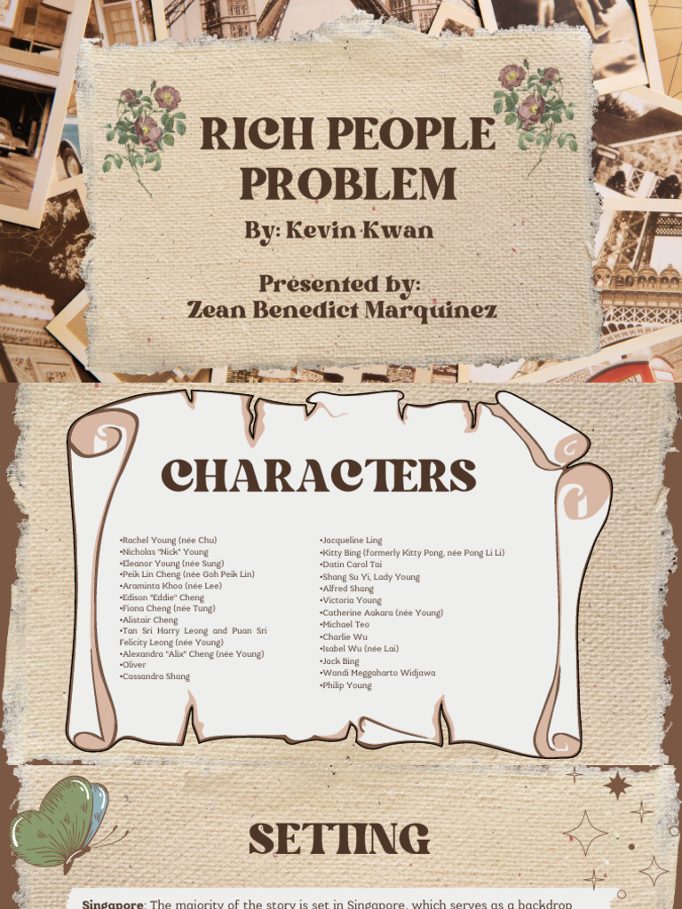 Rich People Problem - Zean | PDF | Travel | General Fiction