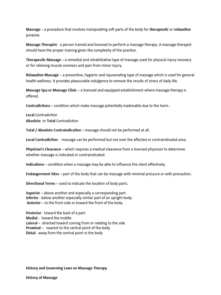 Massage | PDF | Massage | Vertebral Column