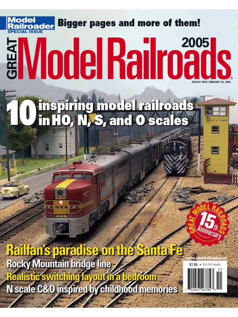 Great Model Railroads 2005 | PDF | Atchison | Rail Transport
