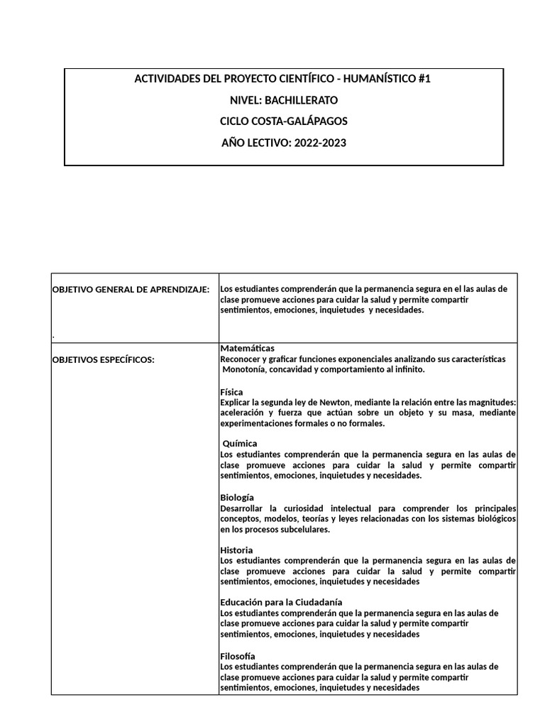 Segundo Bgu-Proyecto 2-Janet Ult | PDF | Fuerza | Sistema linfático