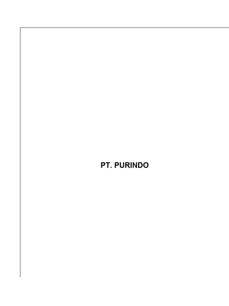 Perbaikan Sistem Biaya PT. Purindo | PDF