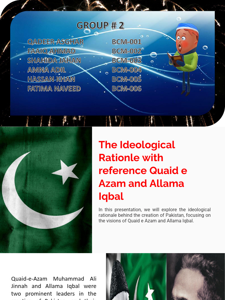 The Ideological Vision of Quaid e Azam and Allama Iqbal | PDF | Two ...