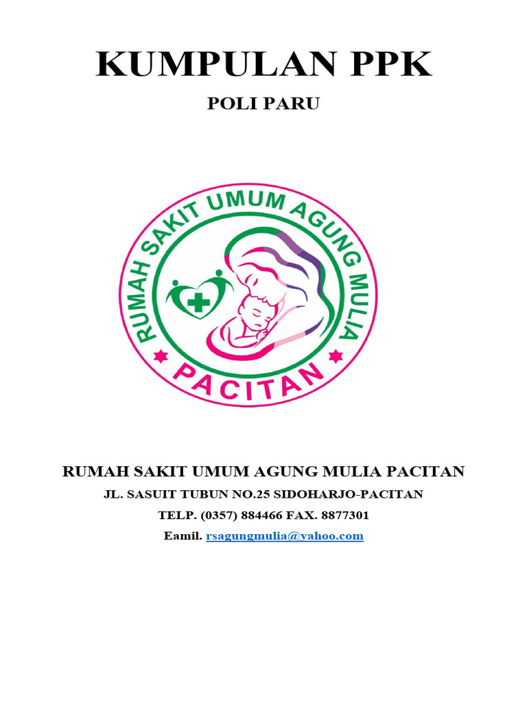 Panduan PPK Poli Paru RS Agung Mulia | PDF | Sains & Matematika
