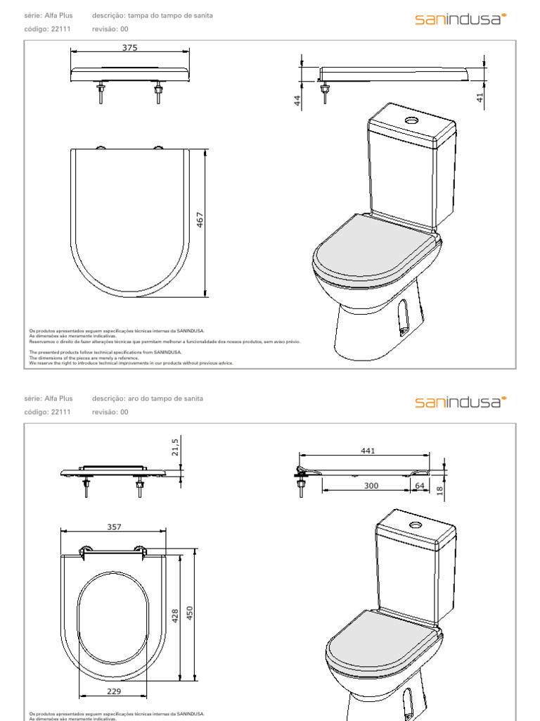 Sanindusa Alfa Plus - 22111 | PDF