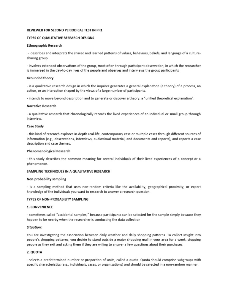 Qualitative Research Guide | PDF | Sampling (Statistics) | Cognition