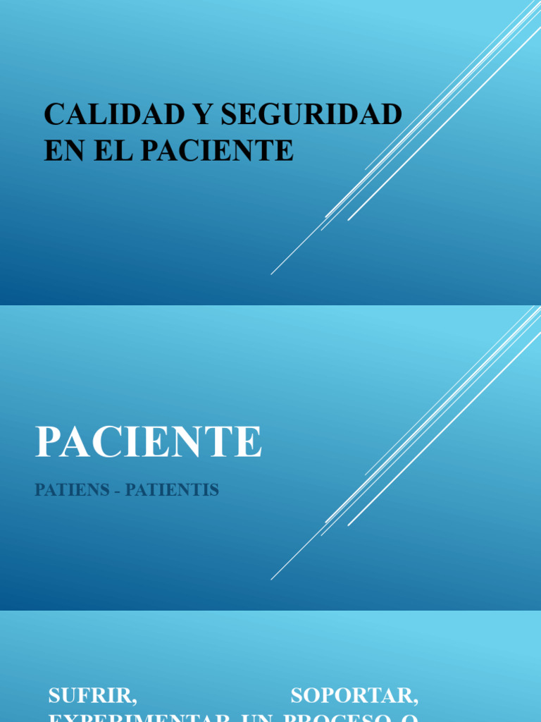 PACIENTE | PDF