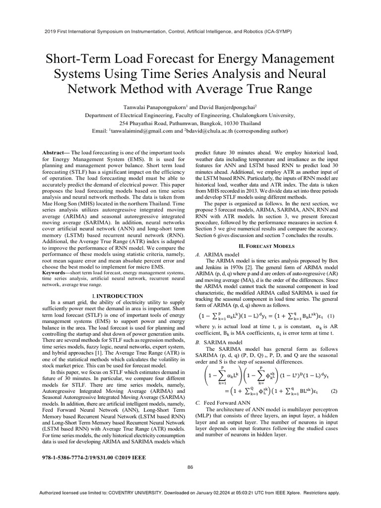 Satish 2 | Download Free PDF | Autoregressive Integrated Moving Average | Forecasting