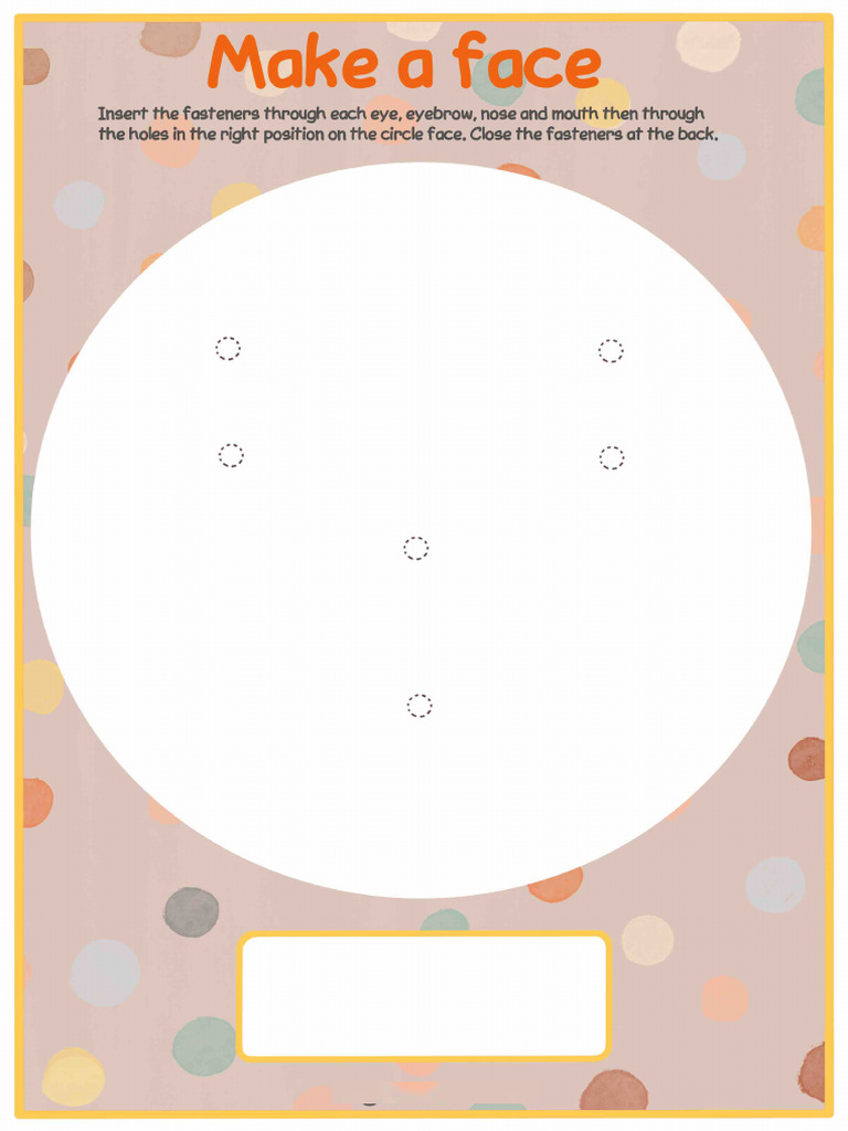 Making A Face - DIY | PDF