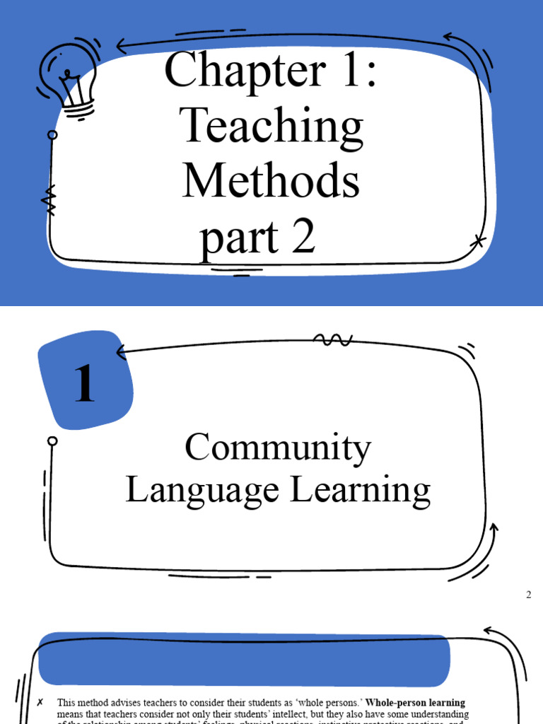 Teaching Methods Part 2 | PDF | Second Language | Learning