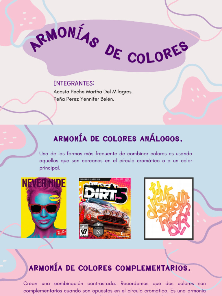 Las 6 Armonias de Colores | PDF