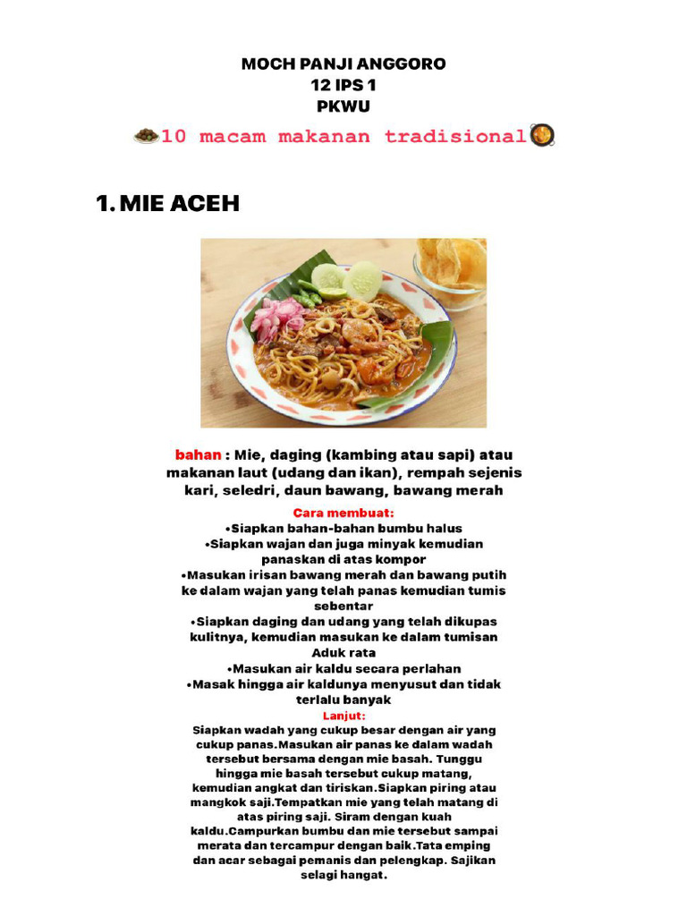 Pkwu L Moch Panji Anggoro 12 Ips 1 | PDF