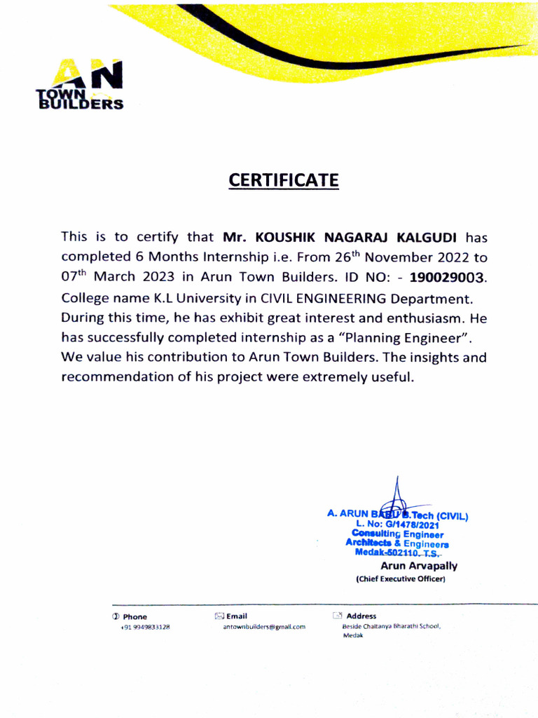 ICP Certificate 29003 | PDF | Engineering