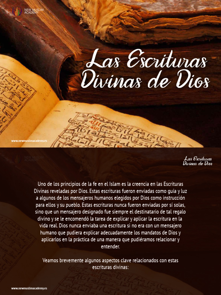 Gods Divine Scriptures Las Escrituras Divinas de Dios | PDF | Dios | Biblia