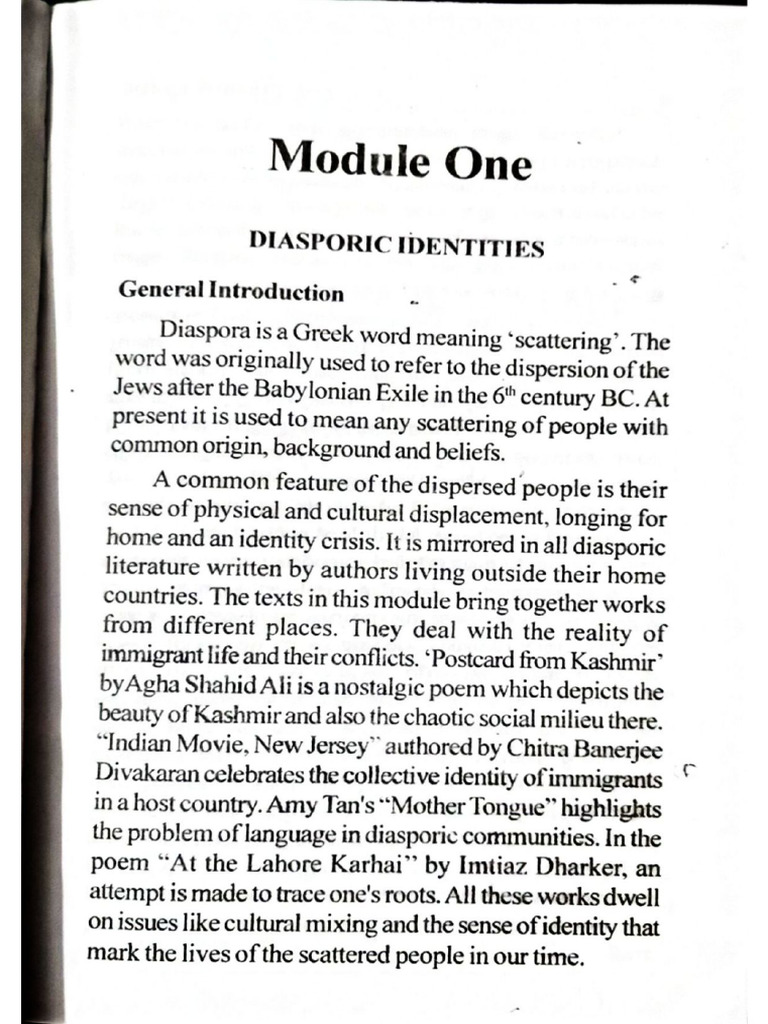 Literature and As Identity Guide | PDF
