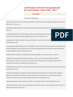 ILO C155: Occupational Safety Convention | PDF | Occupational Safety ...