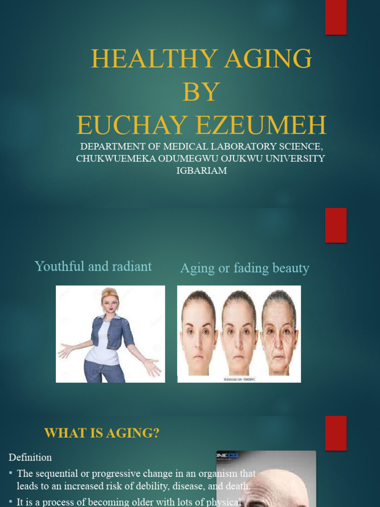 Healthy Aging Pdf Ageing Calorie Restriction
