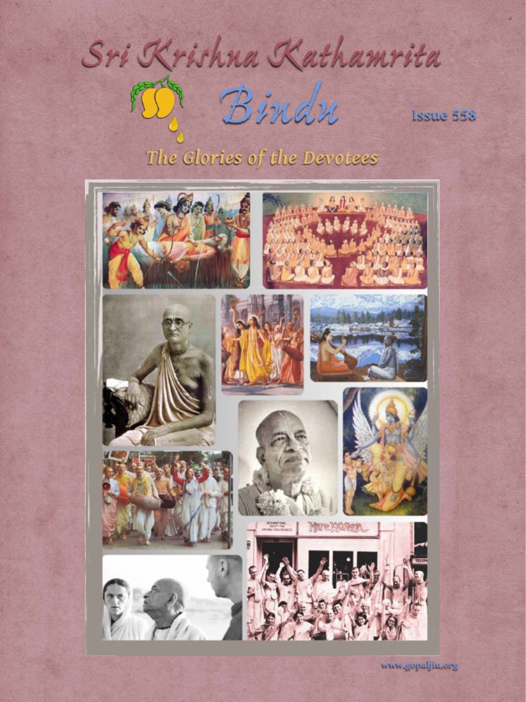 Bindu 558 Glories of Devotees | PDF | Bhakti | Vaishnavism