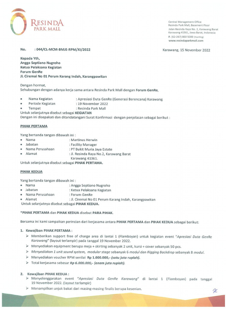 CL 044 2022 - Duta Genre | PDF