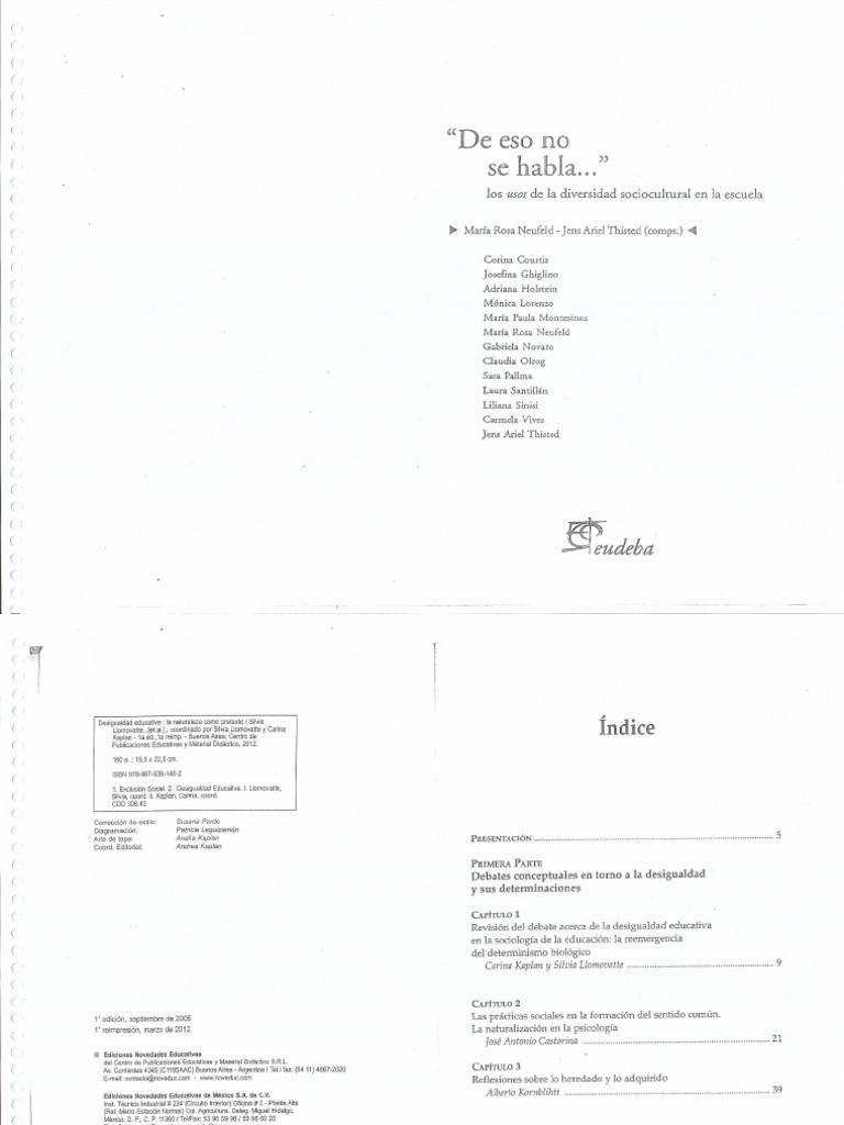 El crisol de razas hecho trizas ciudadania, exclusion y sufrimi...Cap ...