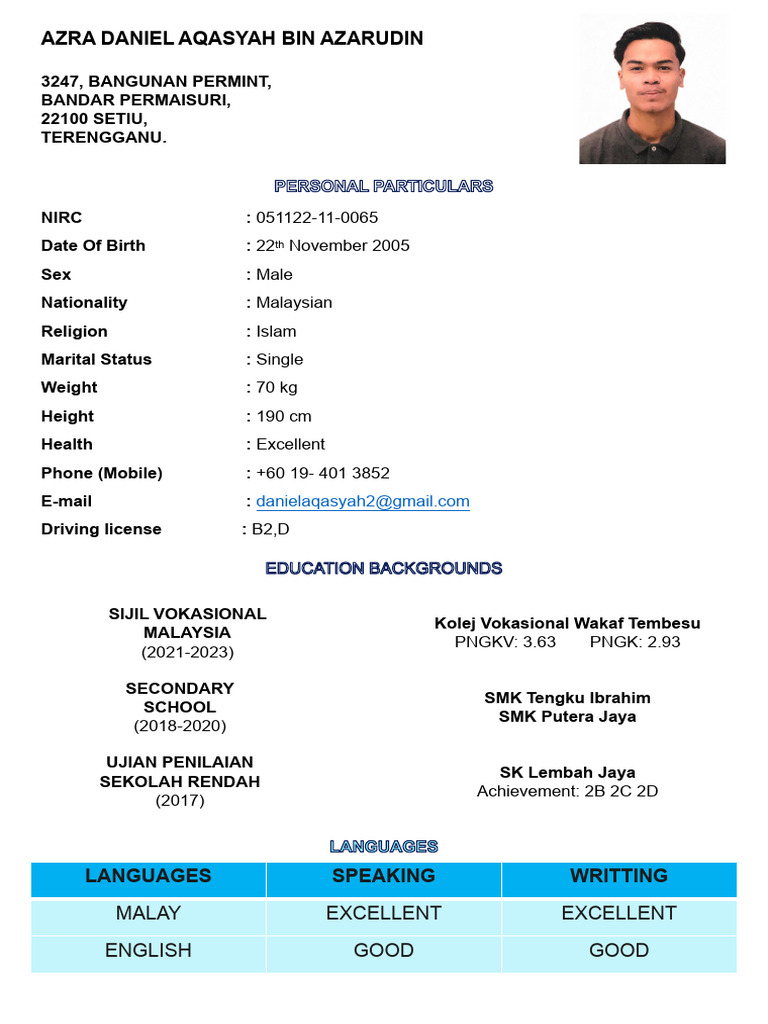 Copy-Cv Azra New PDF | PDF | Welding | Construction