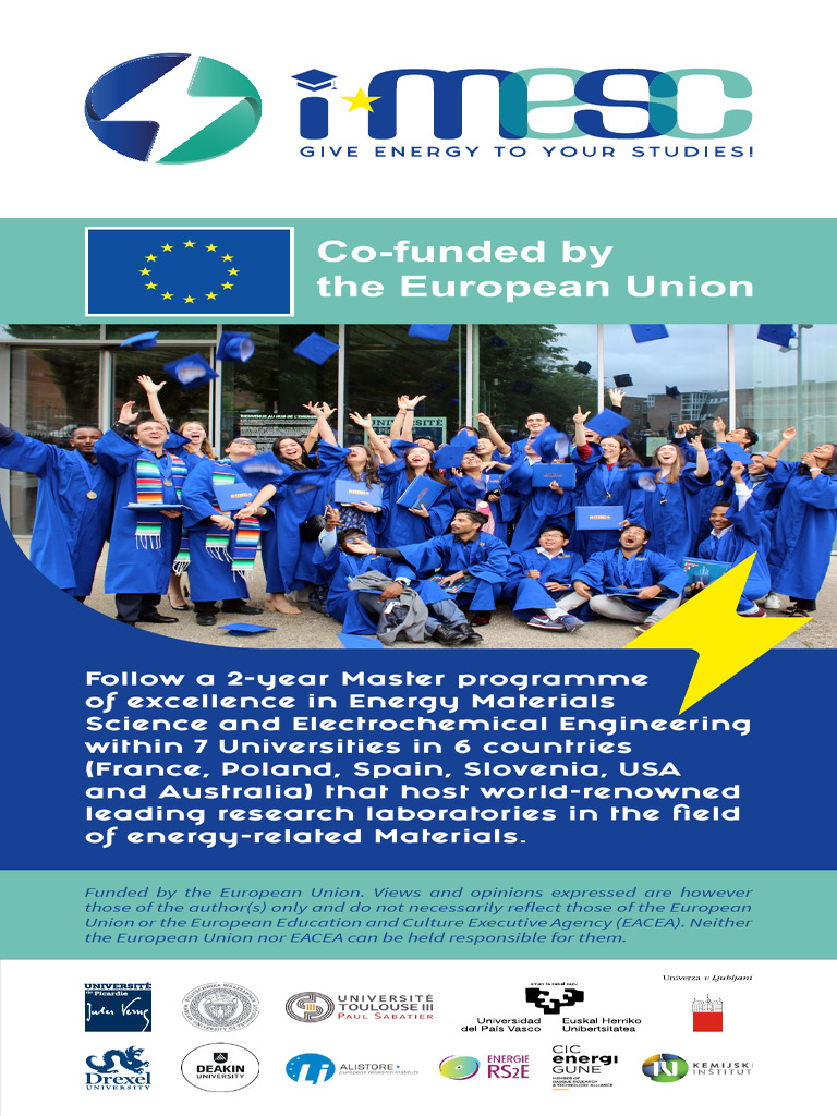 I MESC Leaflet 2023 1703994803 | PDF | Interdisciplinarity | Energy Storage