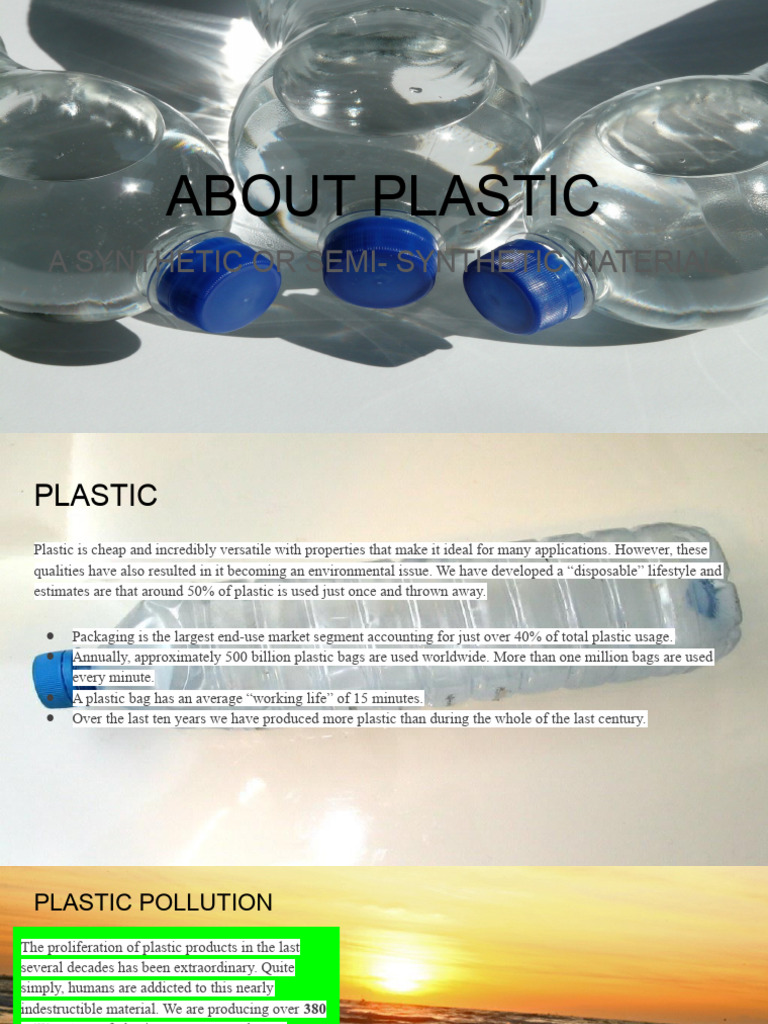 About Plastic and Recycling | PDF | Recycling | Waste