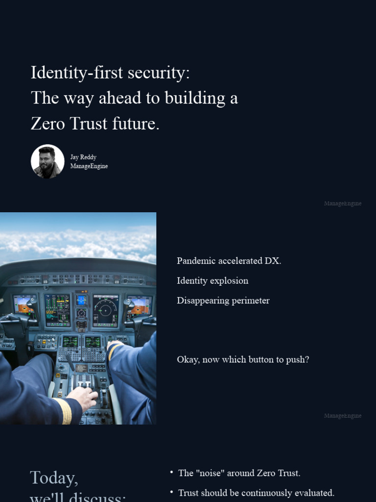 Jay Identity-First Security TechEx | PDF | Security | Computer Security