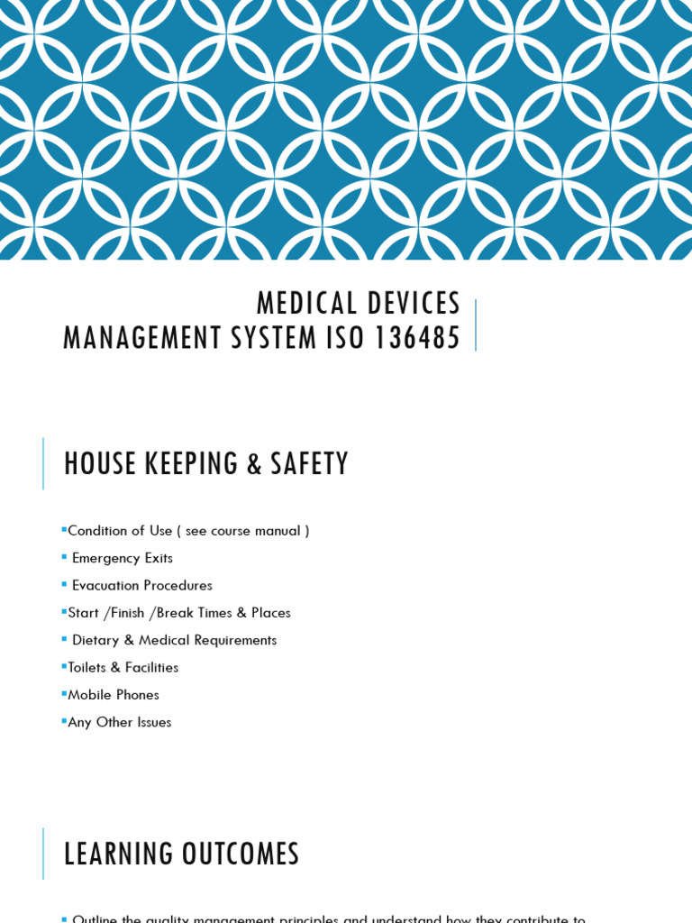 Iso 13485 Manual | PDF | Quality Management System | Quality Management