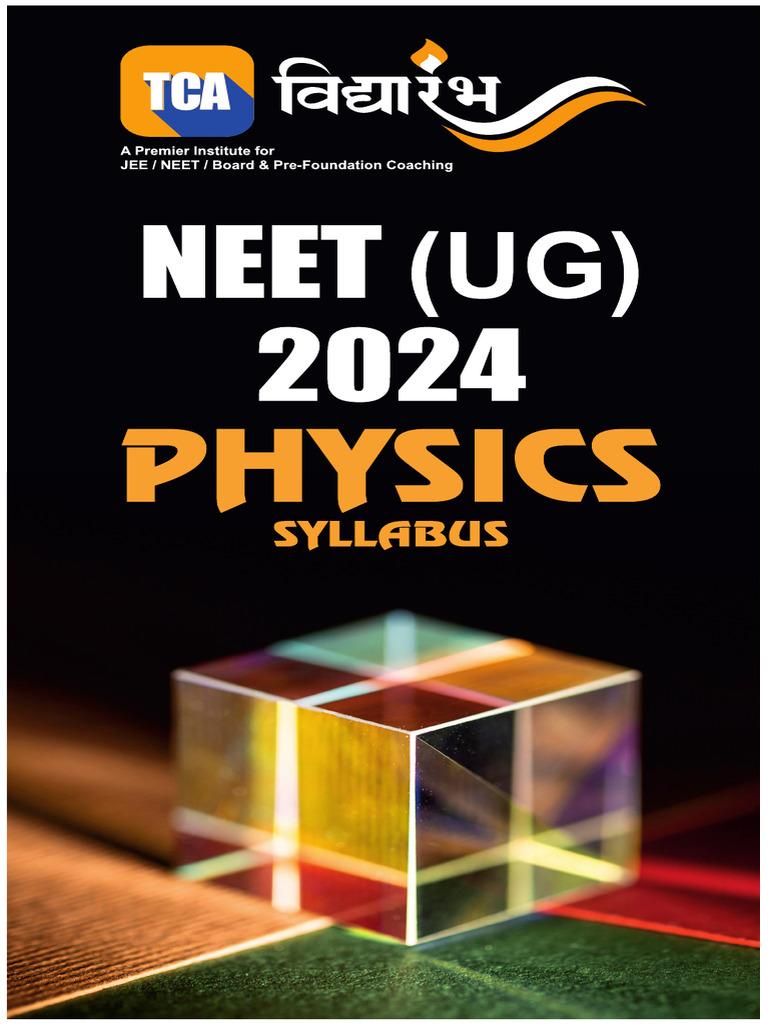 NEET UG 2024 Syllabus - Physics | PDF