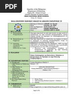 DLP AP10 Mga Hakbang Sa Pagbuo NG Community Based Disaster Risk Reduction and Management Plan | PDF