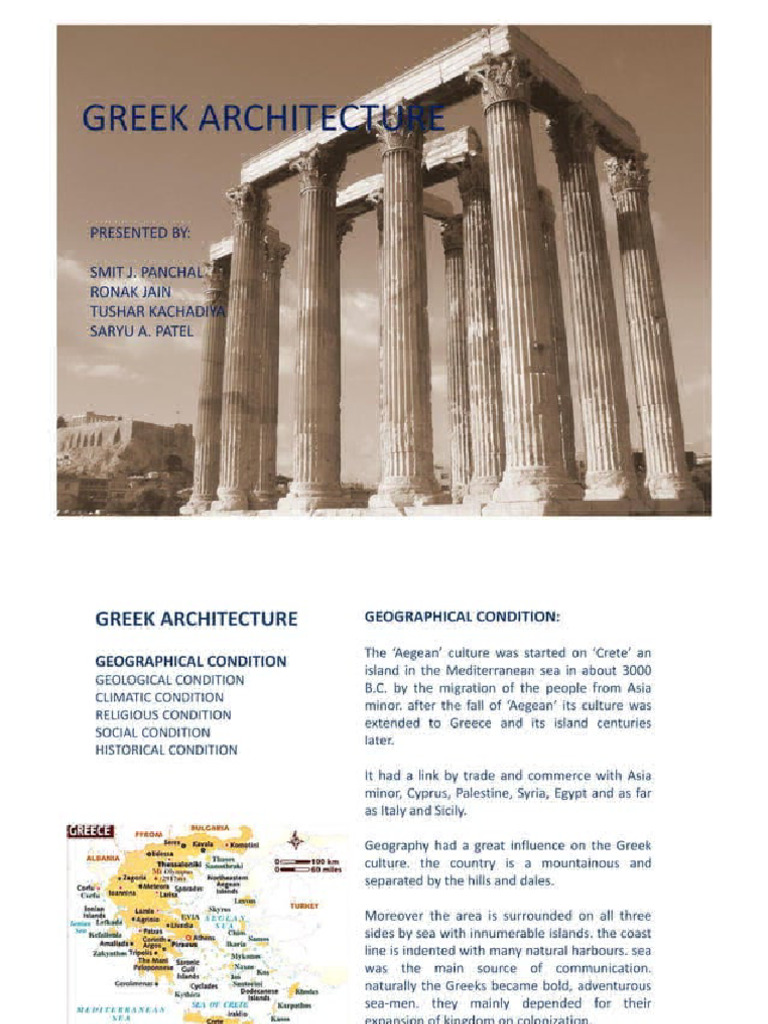 Greek Architecture 65544249 | PDF
