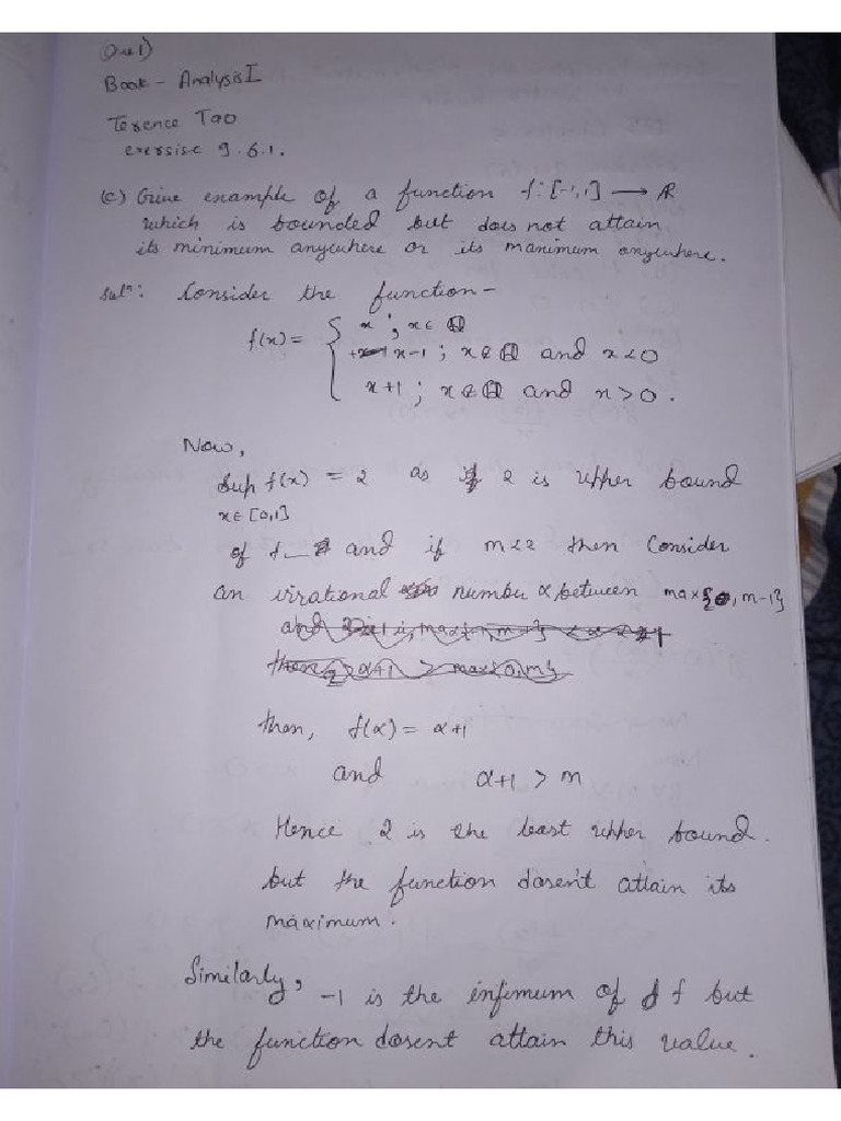 Assignment Analysis II 1 | PDF