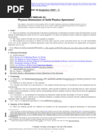 ASTM D570 Moisture Test | PDF | Water | Solubility