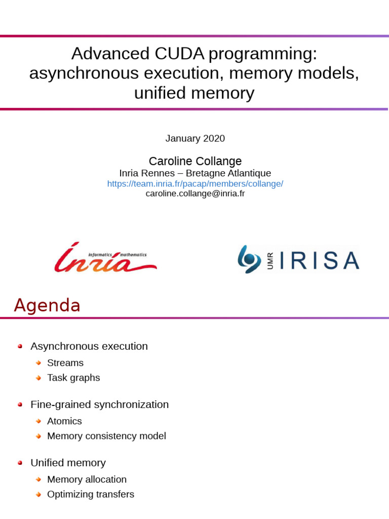 Hpca2020 Gpu 2 Pdf Thread Computing Concurrent Computing