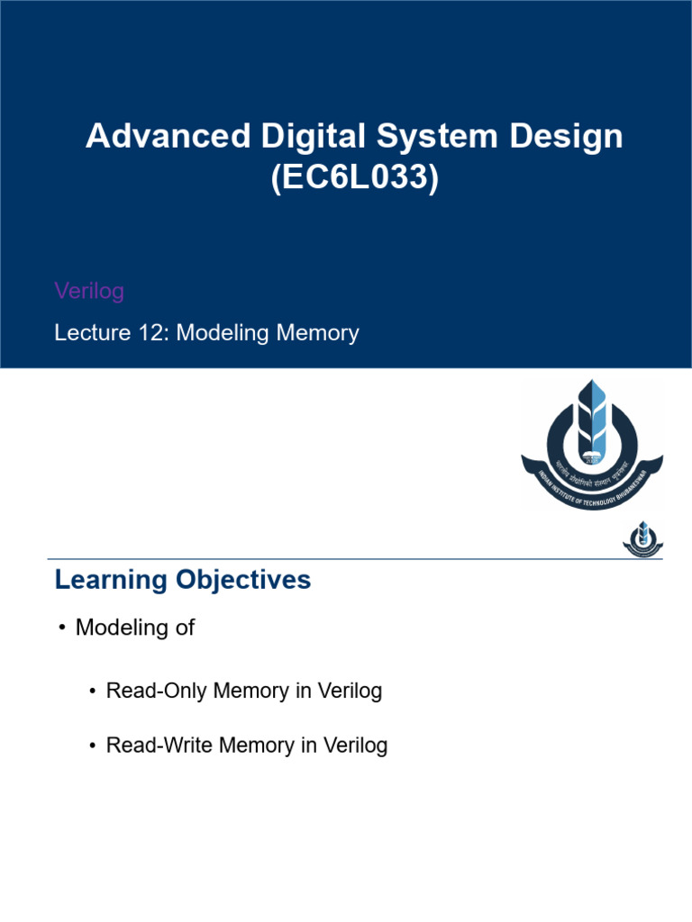 L12 Modeling Memory | PDF | Read Only Memory | Computer Hardware