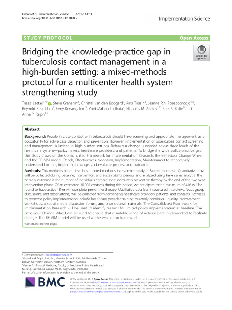 TEORI | PDF | Tuberculosis | Health Care