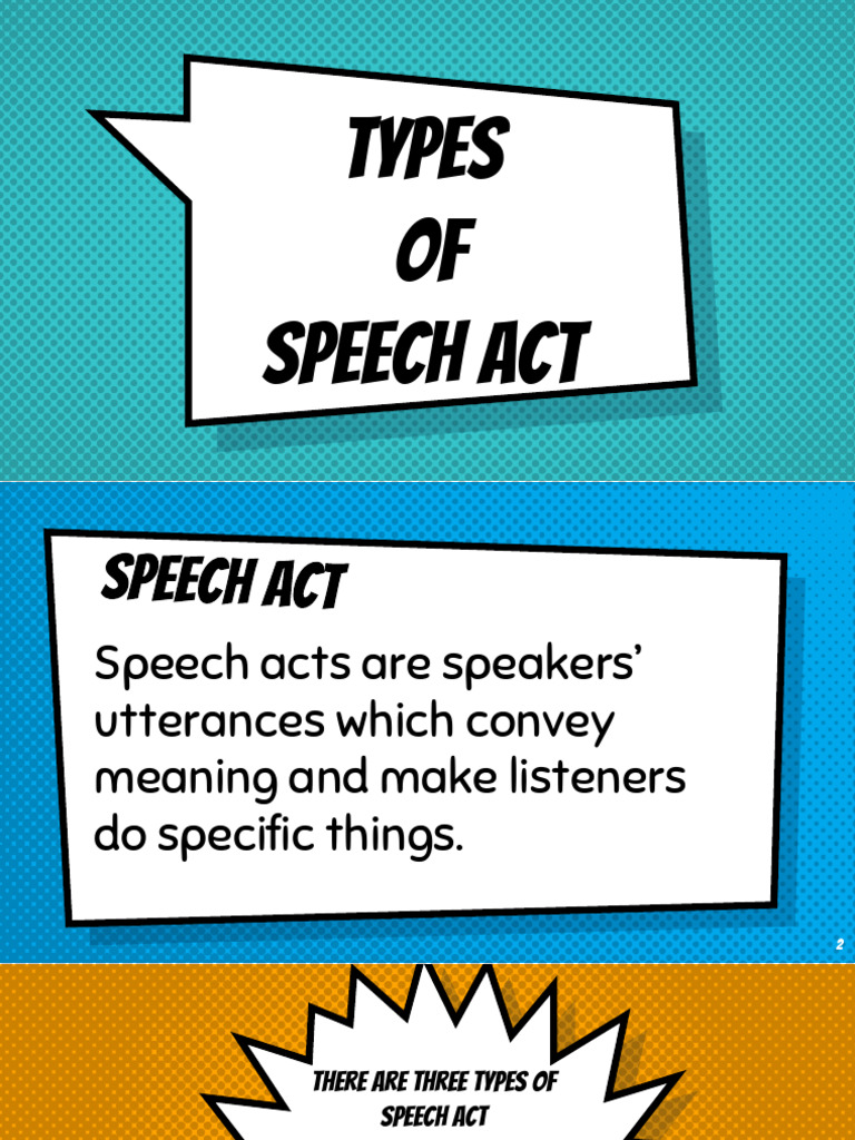 Types of Speech Act | PDF | Cognitive Science | Linguistics