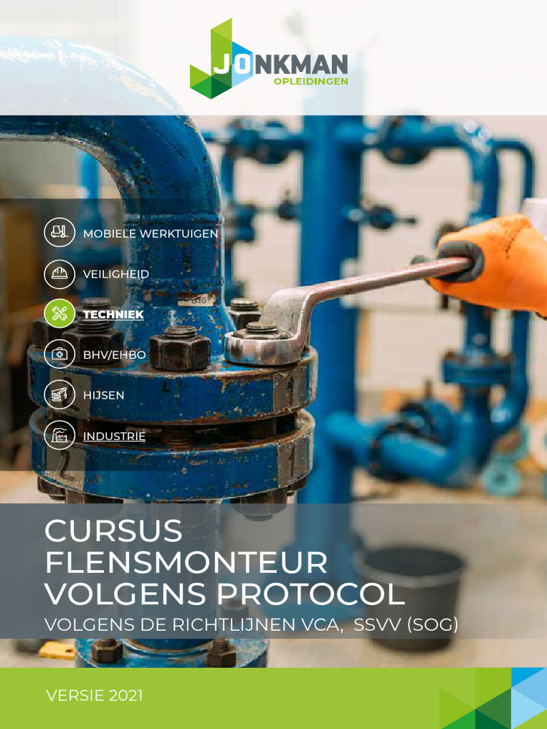 Jonkman Cursusboek Flensmonteur V2 | PDF