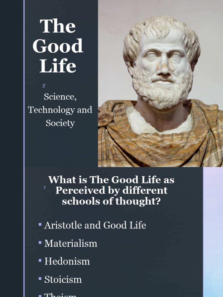 The Good Life | PDF | Aristotle | Hedonism