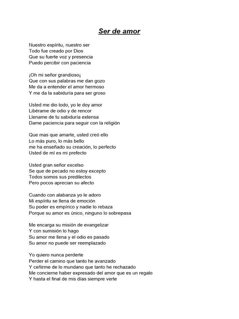 Ser de Amor | PDF
