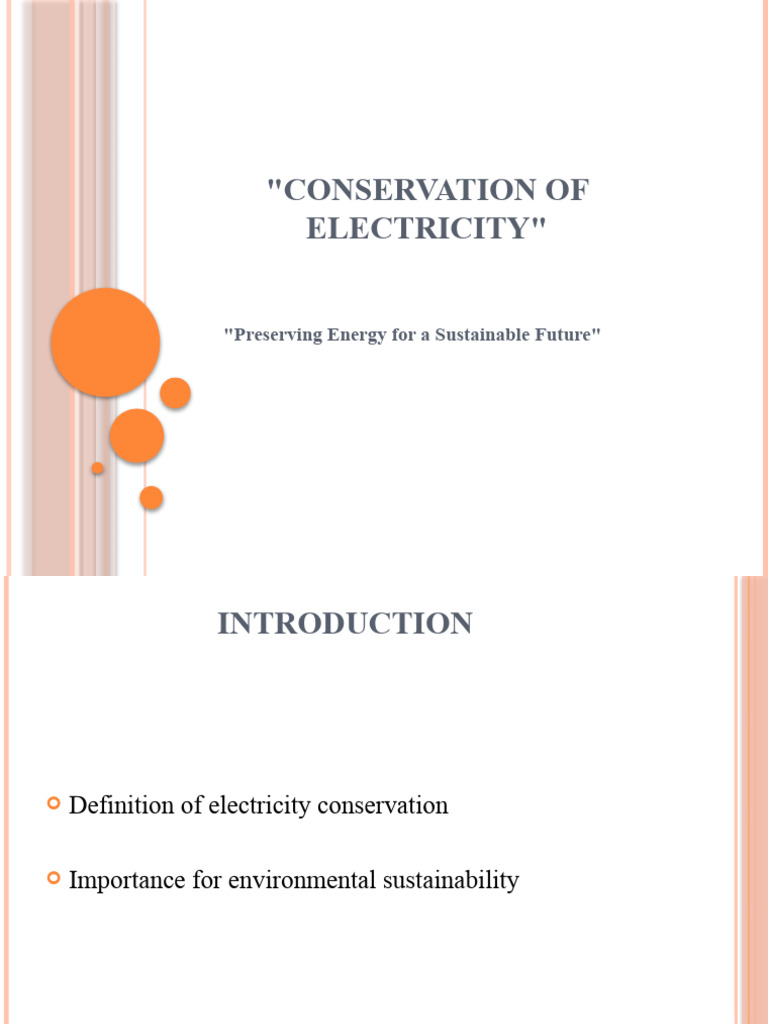 Conservation of Electricity | PDF