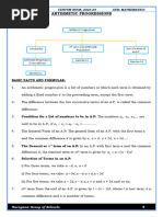 Chapter 5 ARITHMETIC PROGRESSIONS Class 10 CBSE | PDF