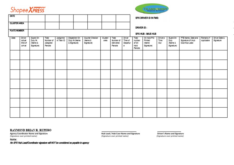 TO - SPX New DTR 2020 | PDF