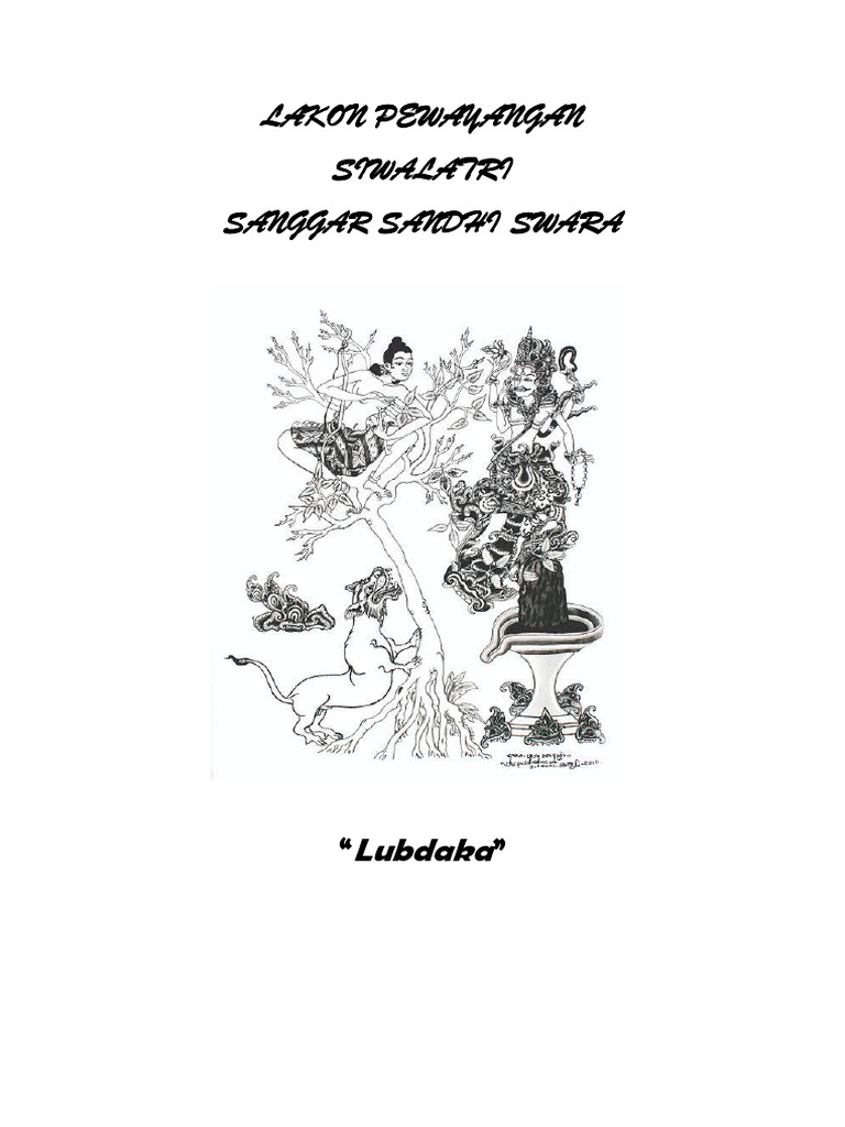 Lakon Wayang Lubdaka | PDF