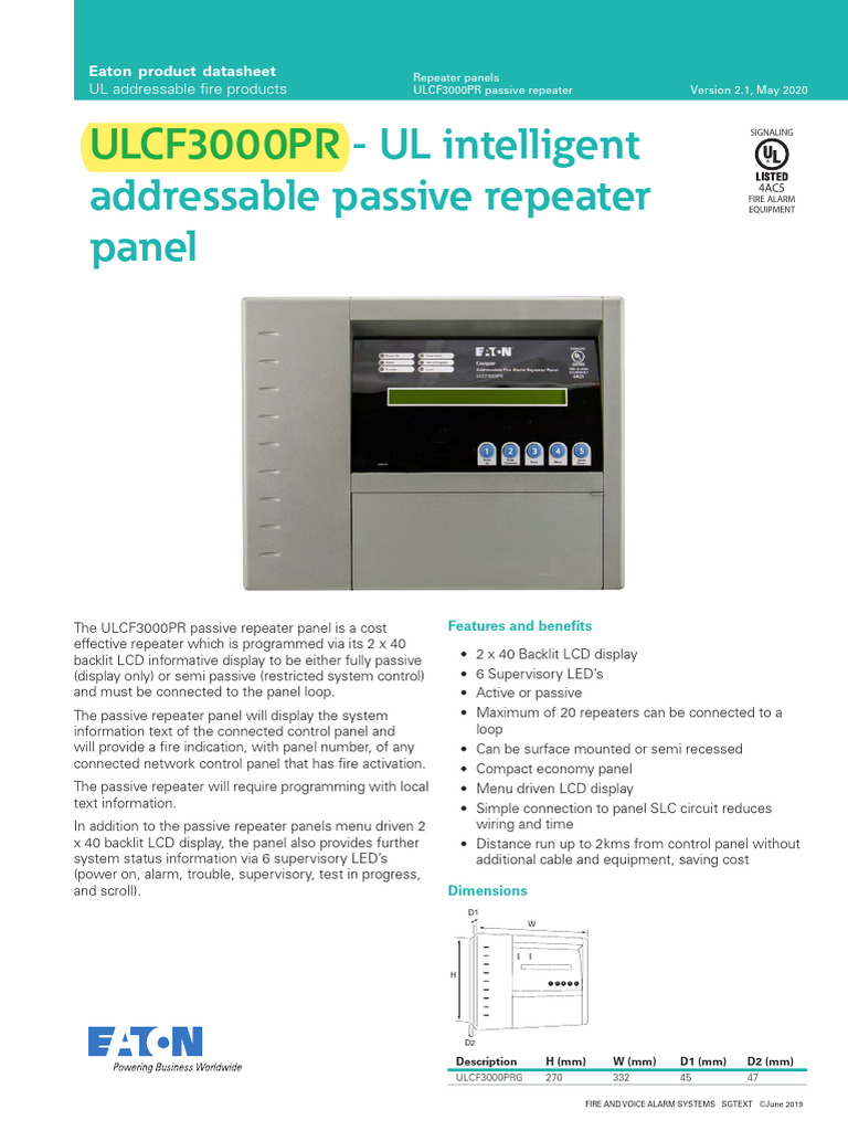 Repeater Panel | PDF | Electrical Wiring | Mains Electricity
