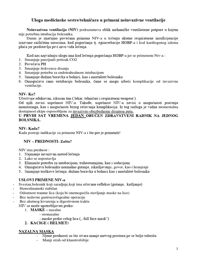 Test 02 - Uloga Medicinske Sestre NIV | PDF