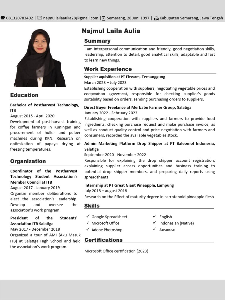 Laila Aulia PDF | PDF | Procurement | Business